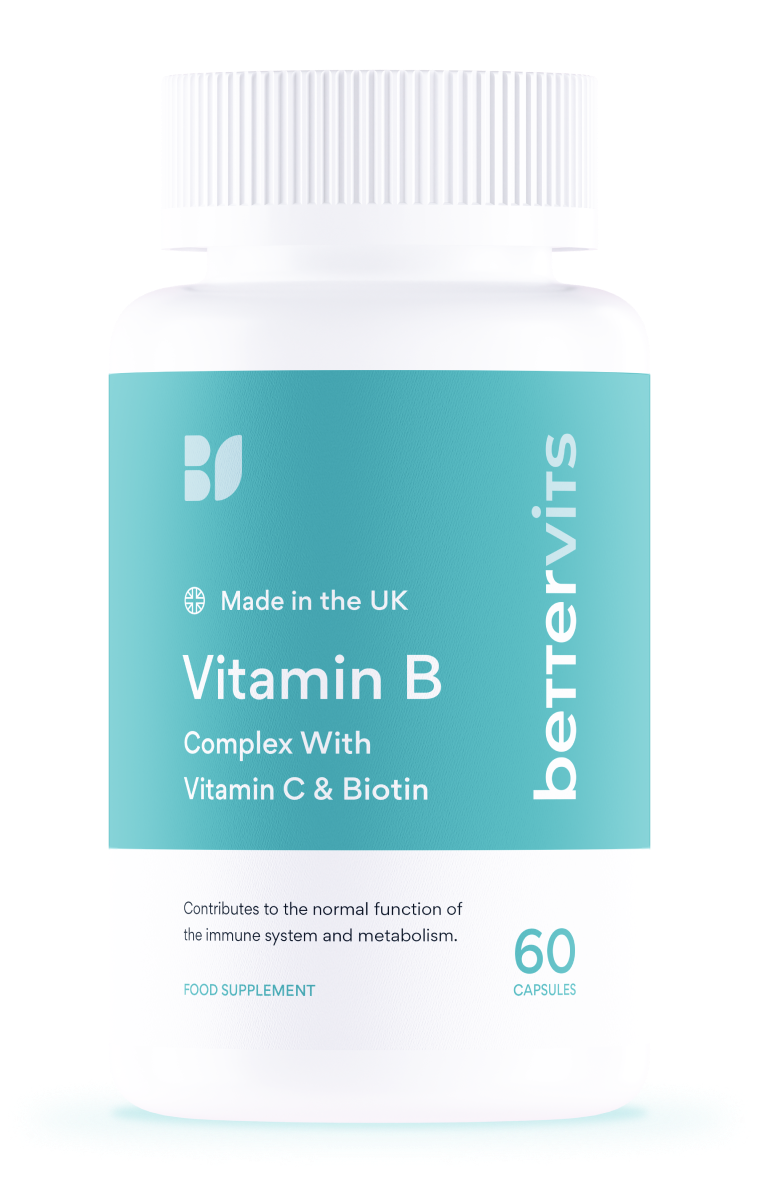 Bettervits Vitamin B-Complex - Made in UK